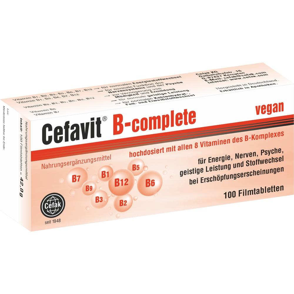 Cefavit B-complete (PZN 13928838) - Quaink Apotheke